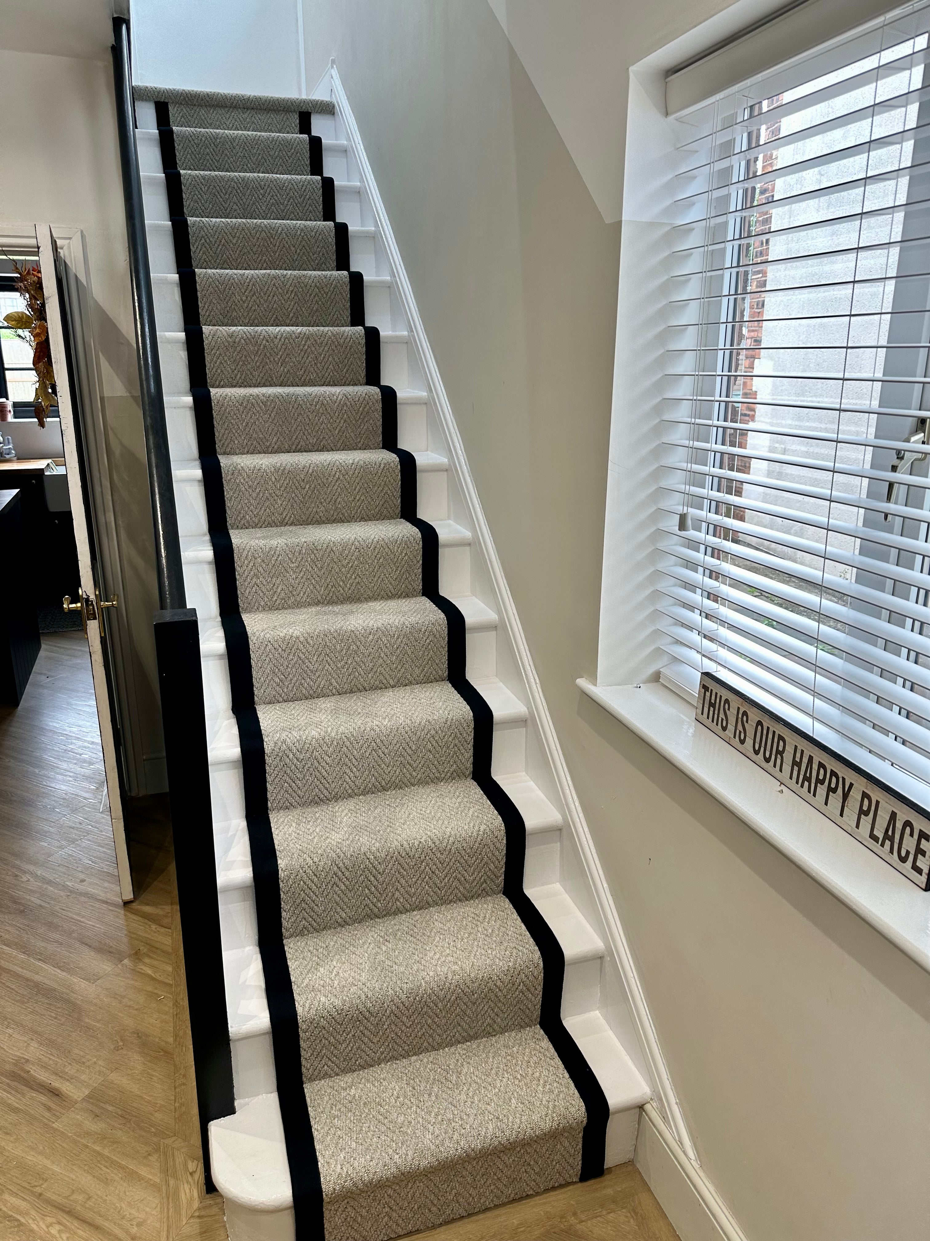 Neutral Stair Runners – HH Stair Runners
